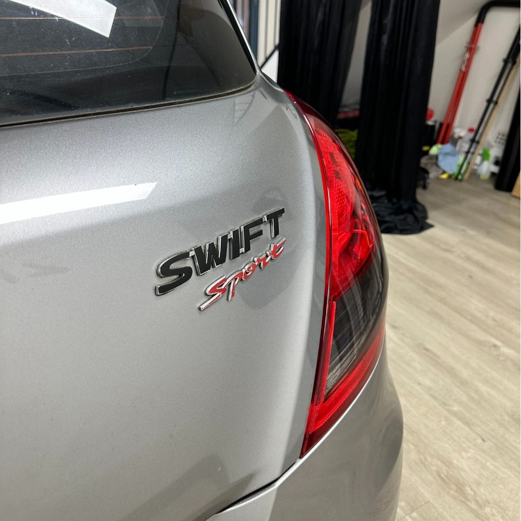 Suzuki Swift Rear "SWIFT" Badge Overlay 2012-2024+ – 21OVERLAYS
