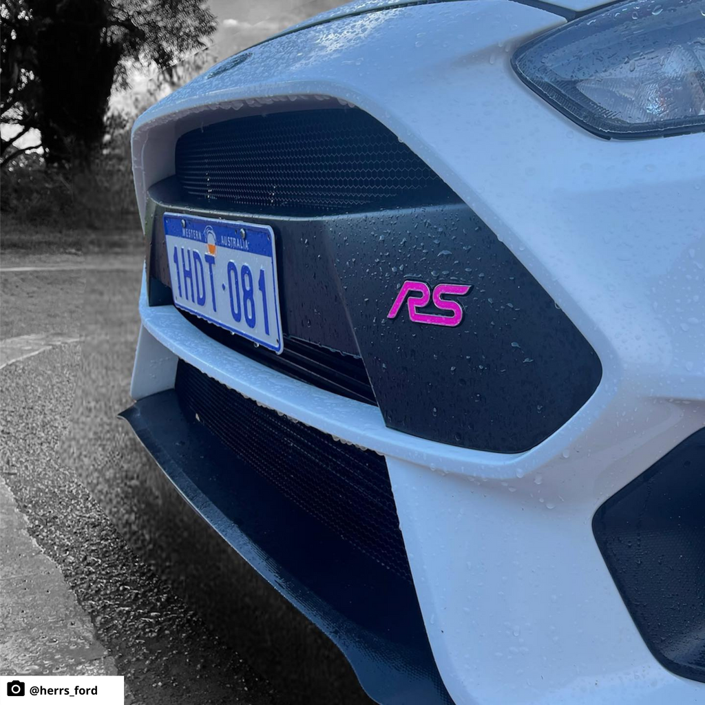 Ford Focus RS MK3 RS Badges Inlays Front and Rear – 21OVERLAYS