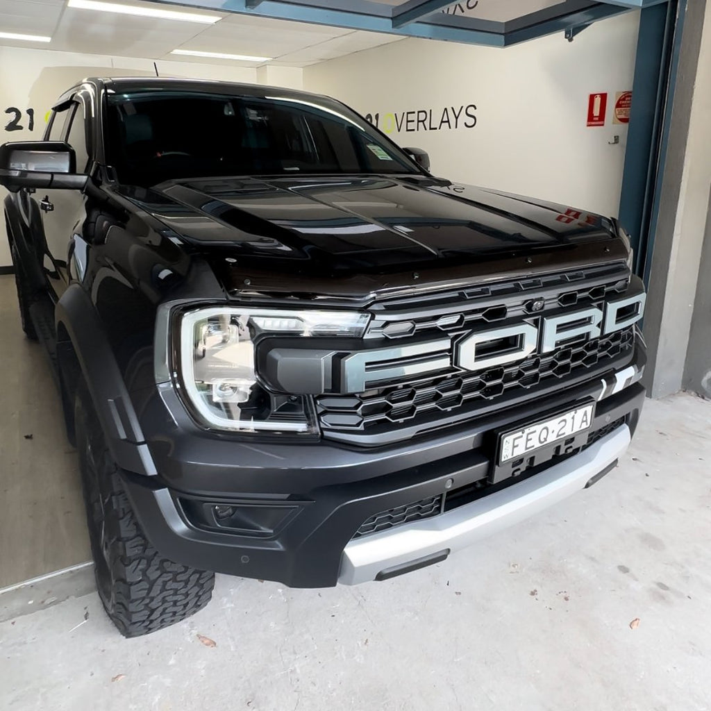Ford Ranger Raptor Front "FORD" Lettering Overlay 2022+ – 21OVERLAYS