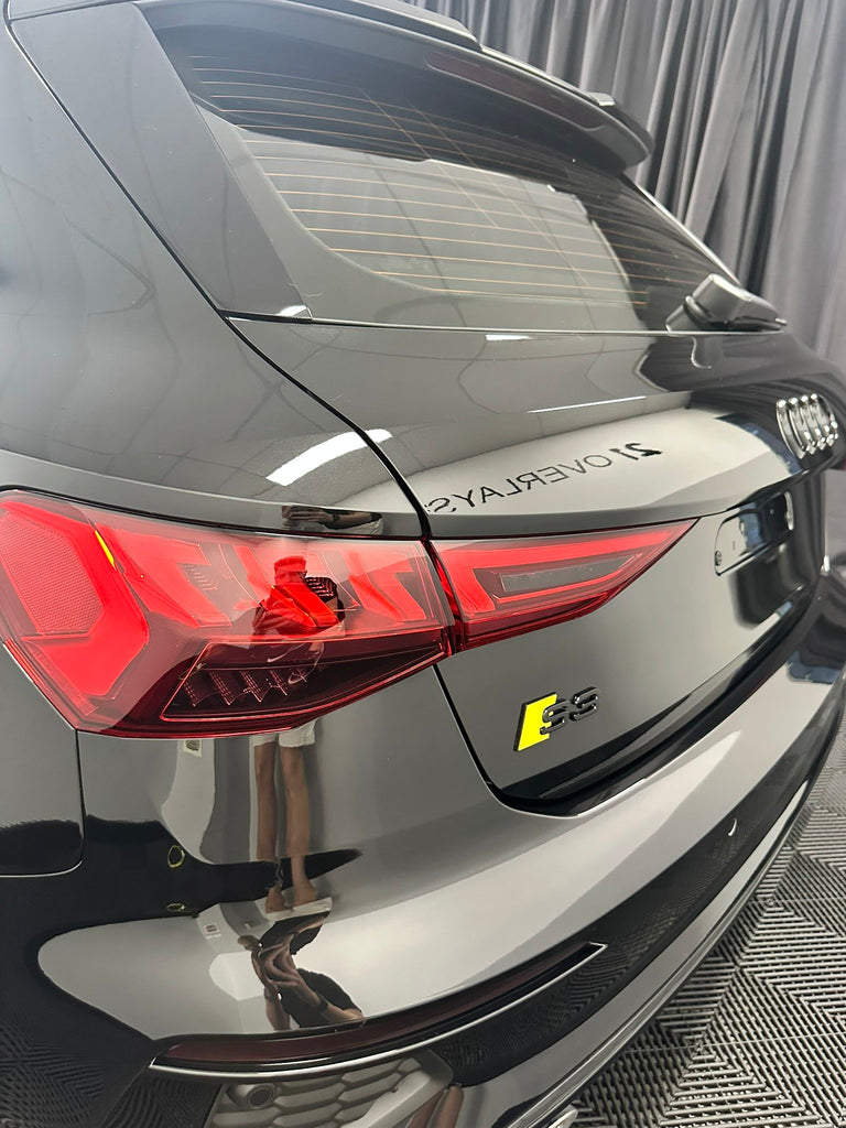 Audi A3/S3/RS3 Partial Tail Light Overlay 2021+ – 21OVERLAYS
