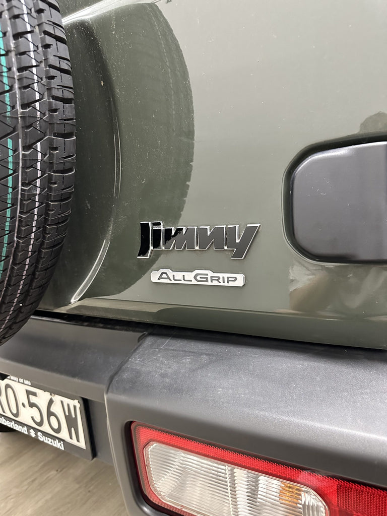 Suzuki Jimny Rear "Jimny" Badge Overlay – 21OVERLAYS