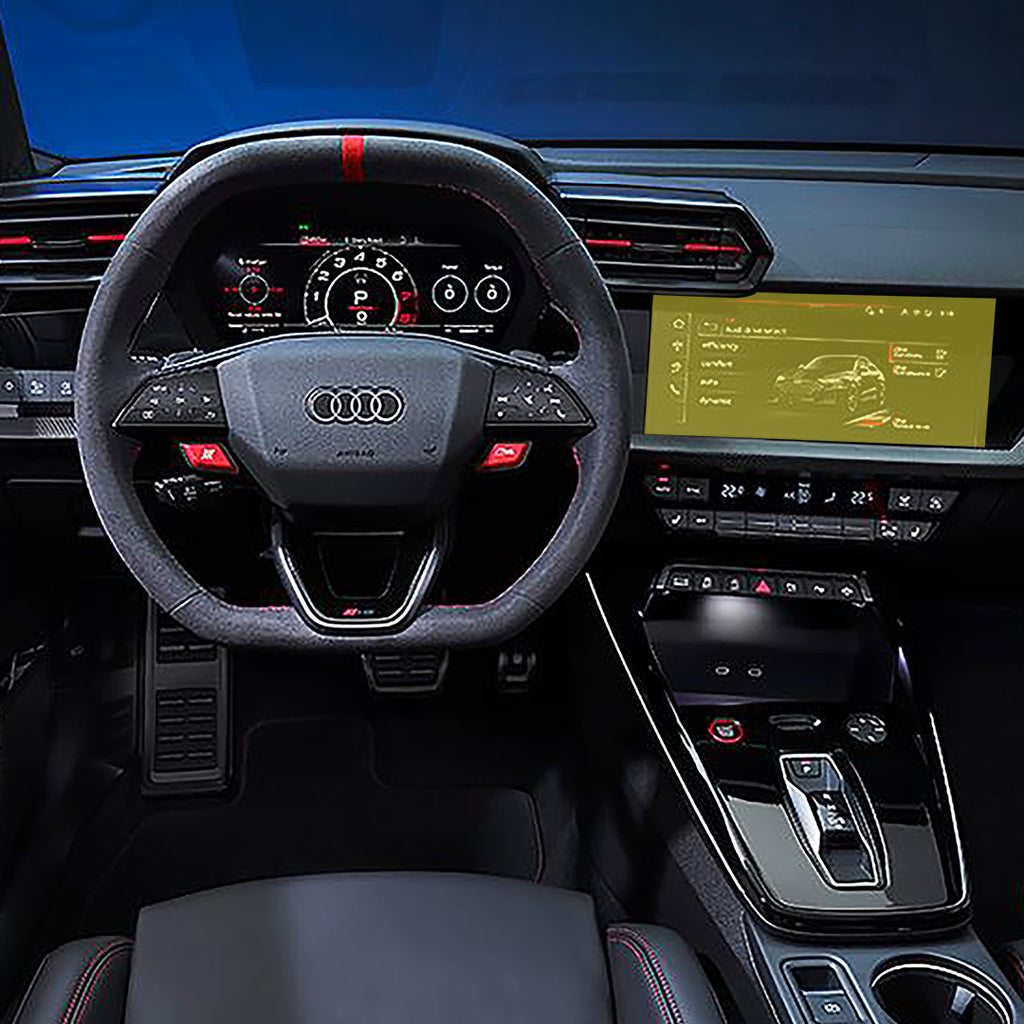 Audi A3/S3/RS3 Interior Screen PPF Kit 2025+ – 21OVERLAYS