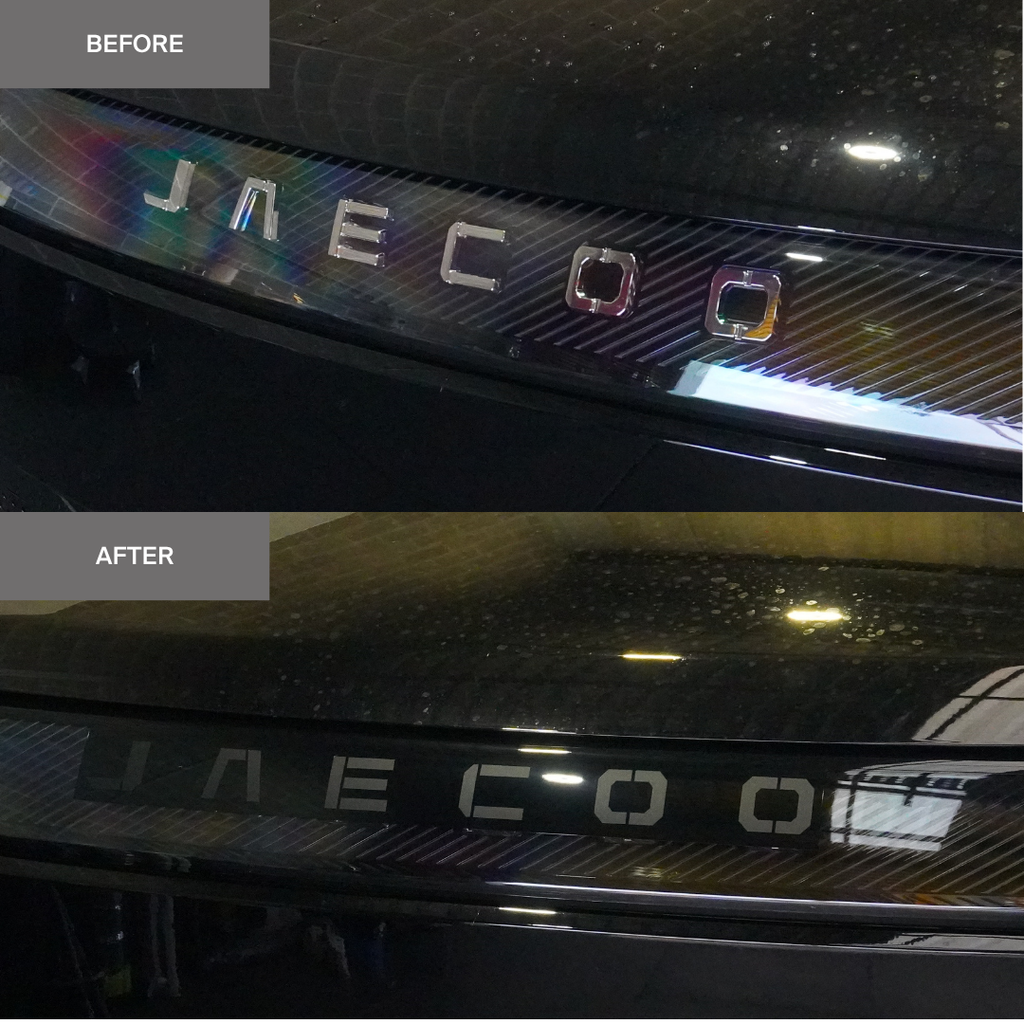 Jaecoo J5 Front Badge and Bonnet Blackout 2026+ – 21OVERLAYS