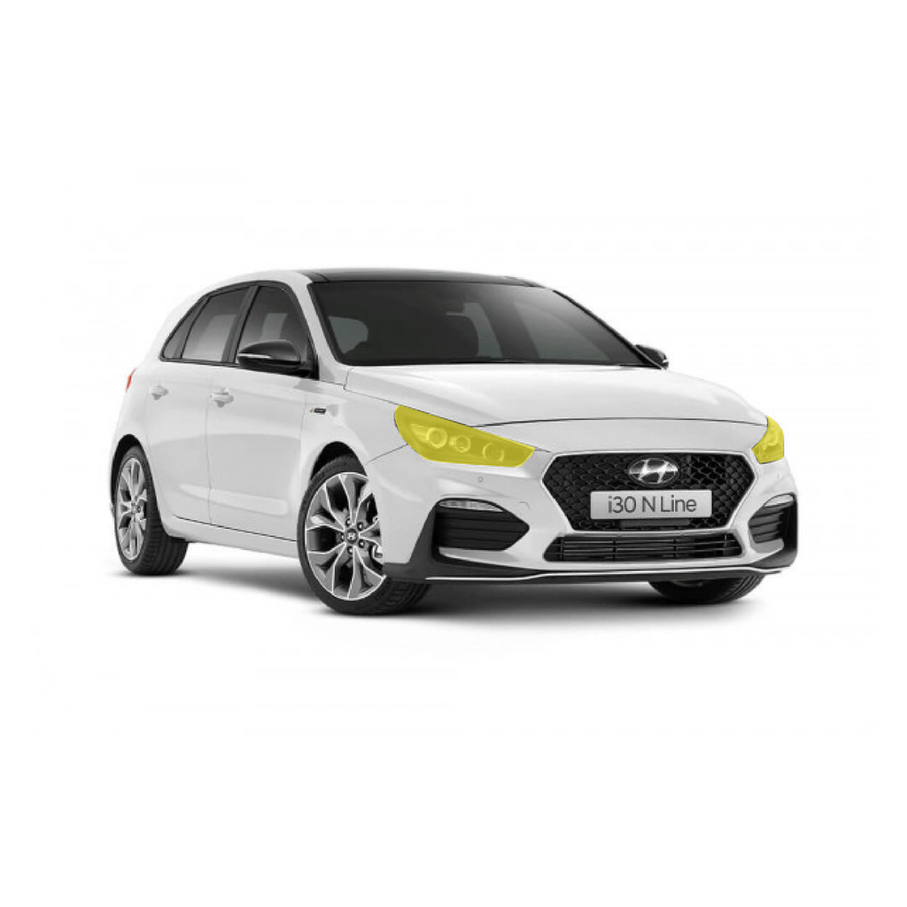 Hyundai i30 N Line Pre-Facelift DIY Full Headlight PPF Kit 2017-2023 ...