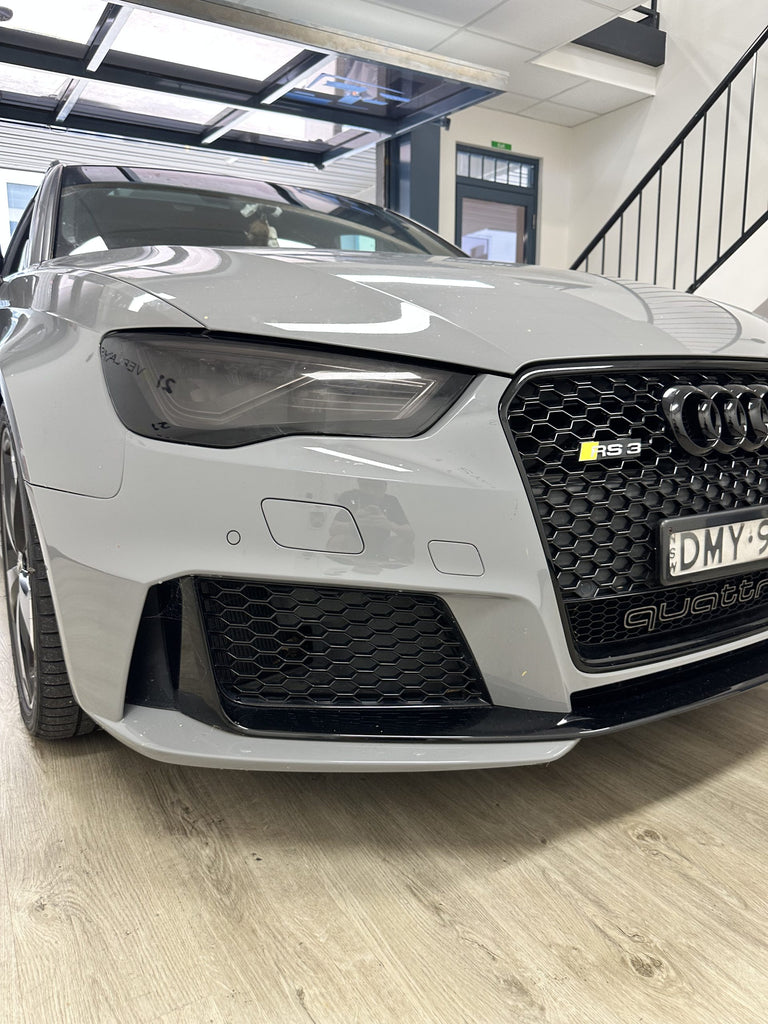 Audi A3/S3/RS3 Pre Facelift Headlight Overlays 2014-2016 – 21OVERLAYS