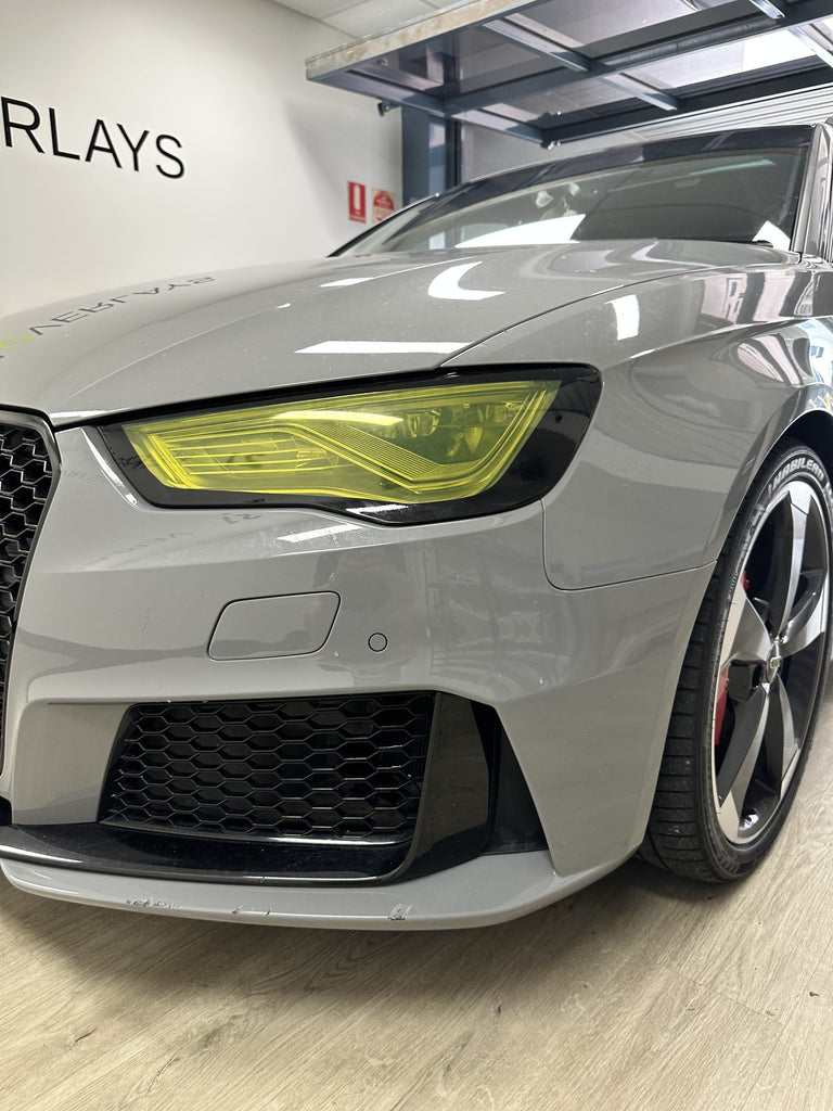 Audi A3/S3/RS3 Pre Facelift Headlight Overlays 2014-2016 – 21OVERLAYS