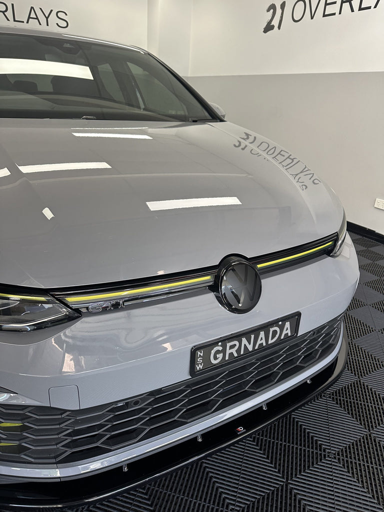 Volkswagen Golf MK8 Badge Overlay (Radar) 2021+ – 21OVERLAYS