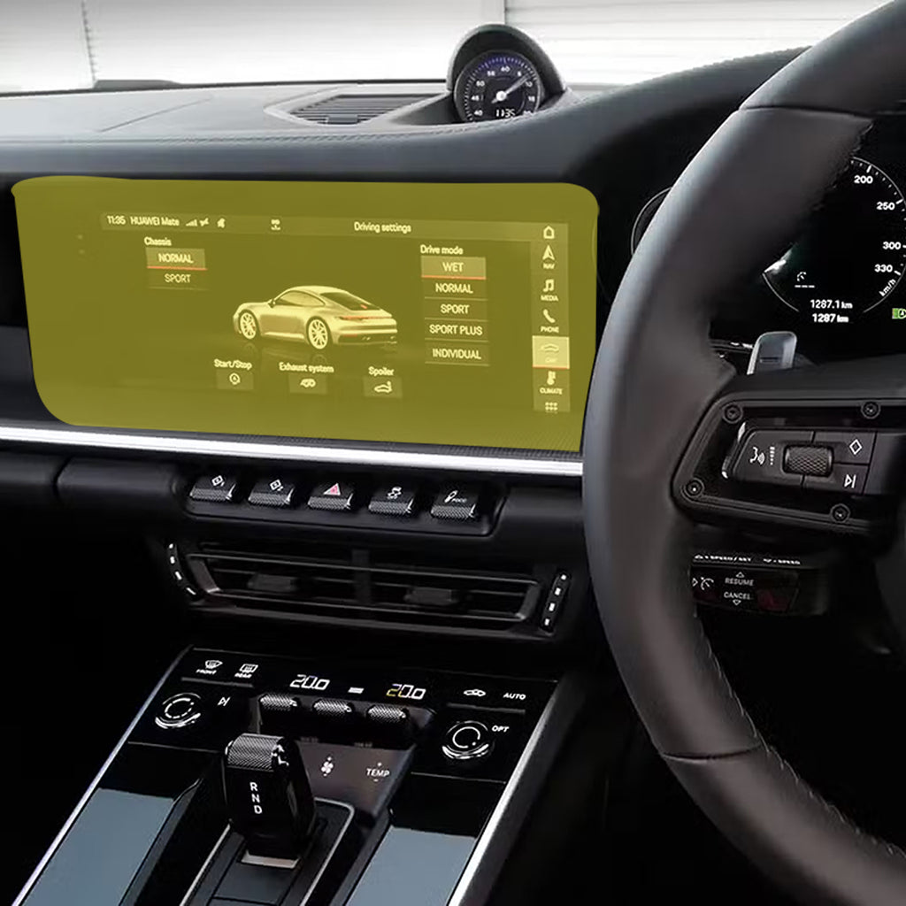 Porsche 911 Interior Screen PPF Kit 2019-2024 – 21OVERLAYS