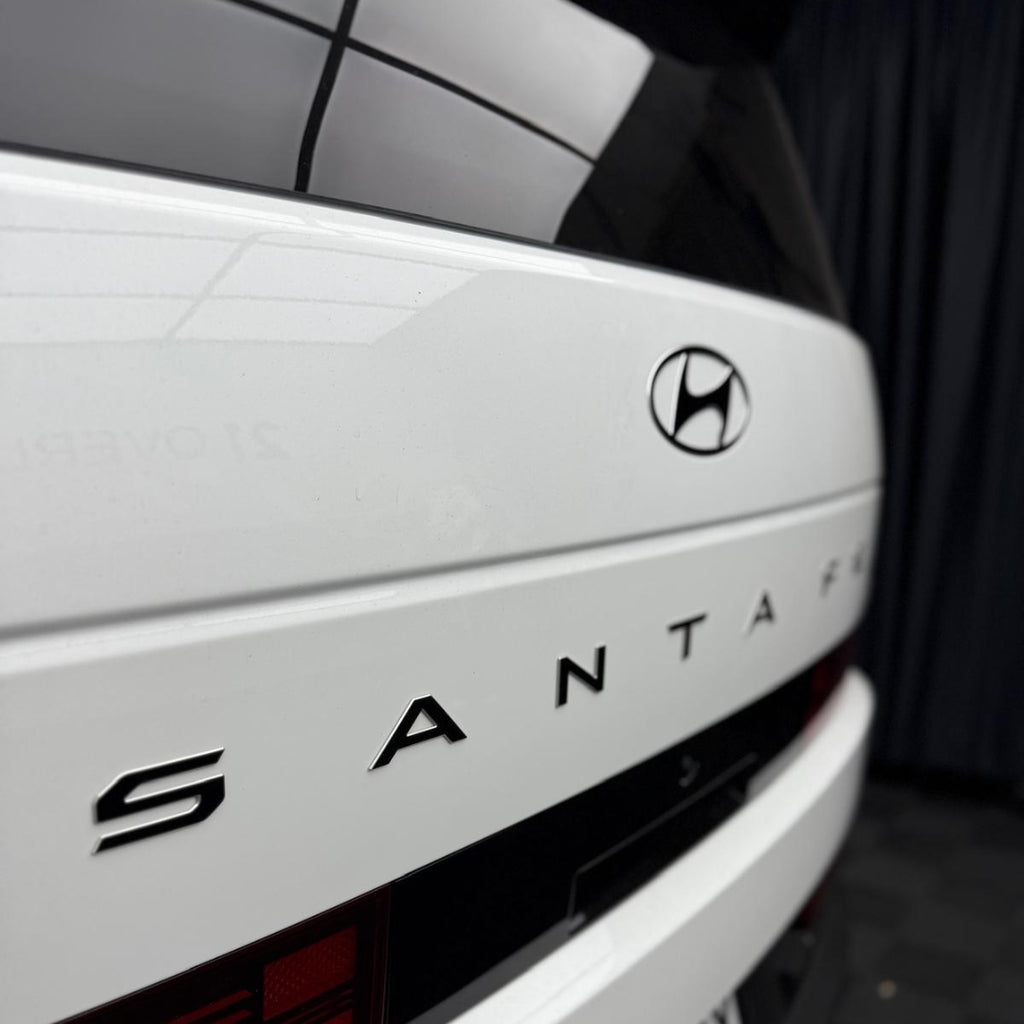 Hyundai Santa Fe Rear "Santa Fe" Lettering Overlay 2024+ – 21OVERLAYS