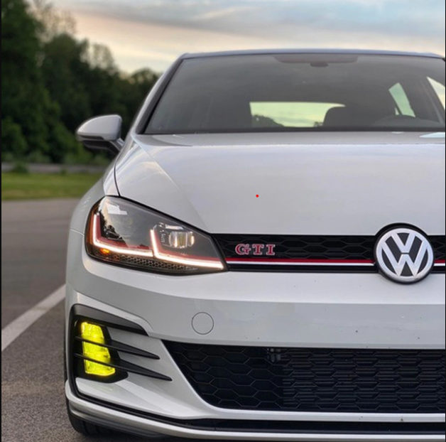 Volkswagen Golf MK7 GTI Fog Light Overlays – 21OVERLAYS