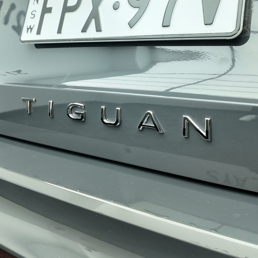 Volkswagen Tiguan Mk3 Rear "TIGUAN" Lettering Overlay 2025+ – 21OVERLAYS