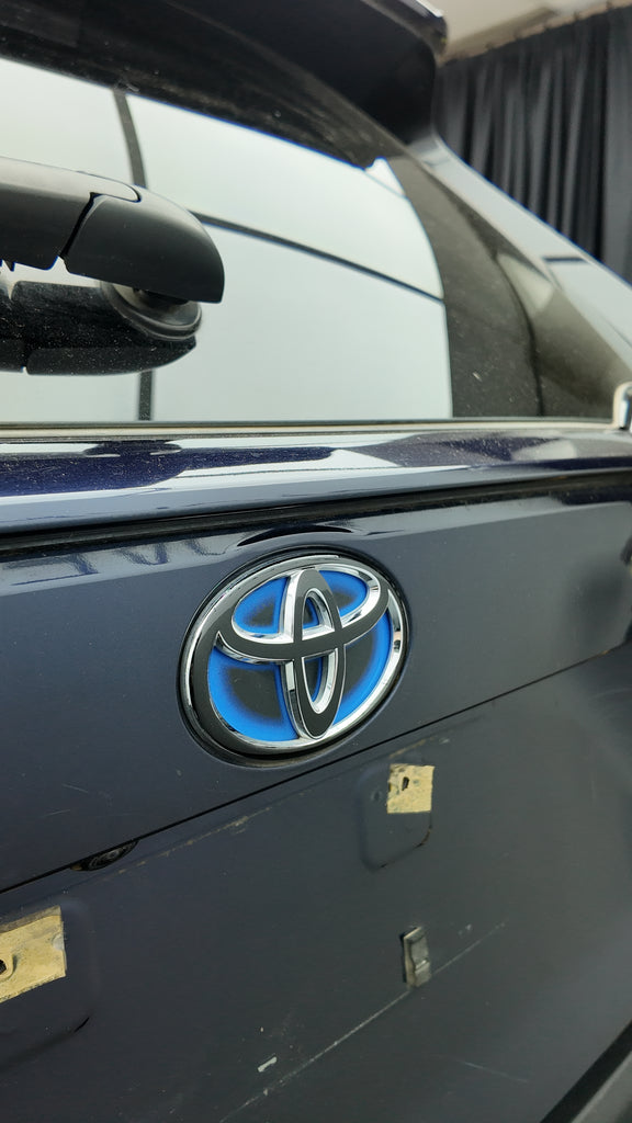 Fits Toyota RAV 4 Hybrid 2021-2025 - Rear Badge Overlay – 21OVERLAYS