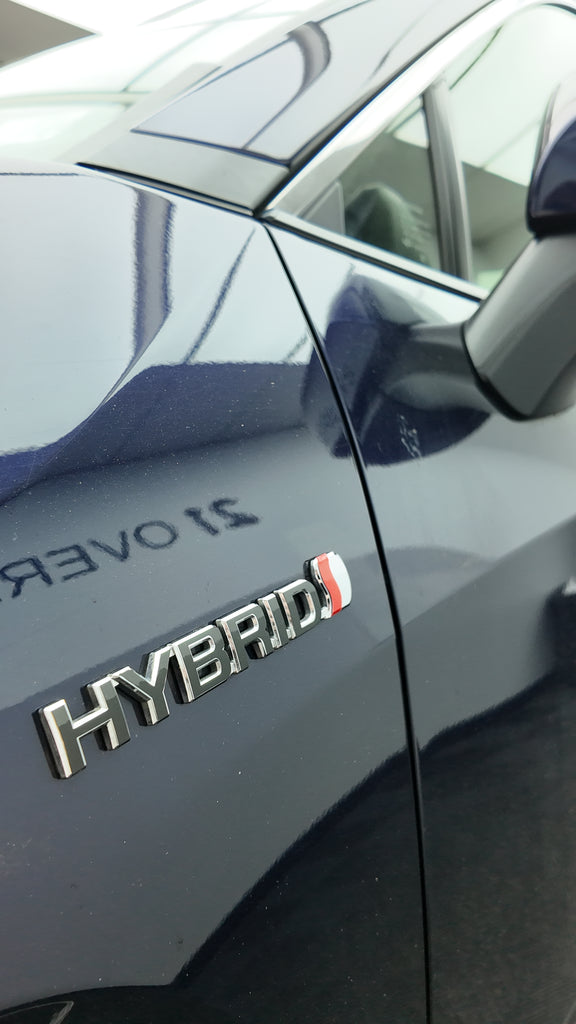 Fits Toyota RAV 4 2021-2025 - Rear "HYBRID" Badge Overlay – 21OVERLAYS